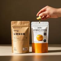 China 100 Recyclable Kraft Packaging Bags with Window Custom Logo 500g to 5kg Capacity for sale