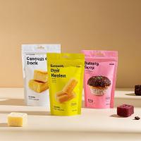 China Custom Printed Stand Up Zipper Snack Bags 3 Layer Laminated 80-150 Micron Moisture Proof Airtight for Chips Nuts Candy for sale