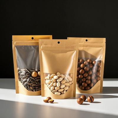 China BPA-Free Vacuum Sealer Bags 0.12mm Thick with View Window Airtight Reusable Food Storage for Nuts Dried Fruits for sale