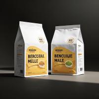 China Holographic BOPET Coffee Bags 23-50μm Anti-Theft Tamper-Evident Seal Technology for sale