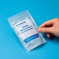 China Medical Grade Child Proof Zipper Pouches Resealable 50-120 Micron for Prescription Drugs Wholesale for sale