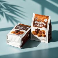 China Custom Coffee Branding BOPET Pouches 150x250mm Matte Finish Retail Ready Luxury Packaging for sale
