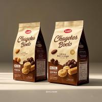 China Custom Coffee Branding BOPET Pouches 150x250mm Matte Finish Retail Ready Luxury Packaging for sale