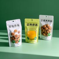 China Stand Up Zipper Lock Snack Bags 3 Layer Aluminum Foil Laminated 90-180 Micron Custom Printing OEM for sale