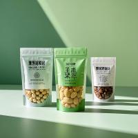 China Stand Up Zipper Lock Snack Bags 3 Layer Aluminum Foil Laminated 90-180 Micron Custom Printing OEM for sale