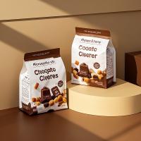China Custom Matte Coffee Bags 8oz to 5lbs with Anti-Static Coating for Luxury Branding for sale