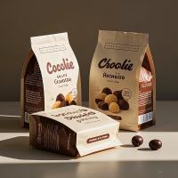 China Custom Matte Coffee Bags 8oz to 5lbs with Anti-Static Coating for Luxury Branding for sale