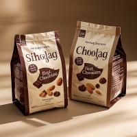 China Custom Matte Coffee Bags 8oz to 5lbs with Anti-Static Coating for Luxury Branding for sale