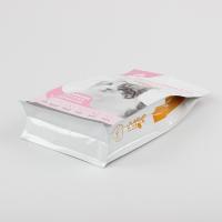 China Custom Printed Cat Food Bags Wholesale Freeze Dried Pet Food Packaging with Resealable Zipper 500pcs MOQ FDA Compliant for sale