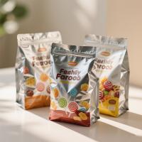 China Recyclable BOPET Sugar Packaging 80-130µm with Degassing Valve Matte Finish Customizable for sale