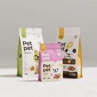 China Custom Child Resistant Zipper Pouches Moisture Proof Pet Food Storage 50-150 Micron for sale
