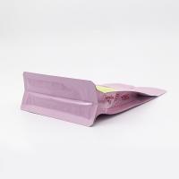 China FDA Certified Flat Bottom Standing Pouch 1000g Leak-Proof High Barrier Custom Logo Printing for Coffee Snacks Nuts for sale