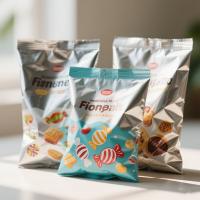 China Luxury BOPET Coffee Bags 80-130µm with QR Code Slot and RFID Tag Compatibility for sale