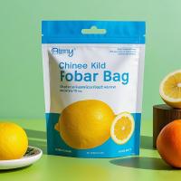 China Child Resistant Flat Bottom Ziplock Bags 50-150 Micron Custom Size for Food Packaging for sale