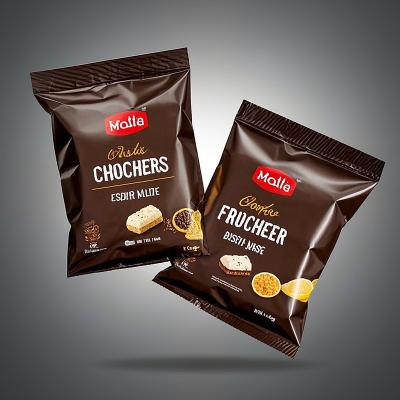 China Industrial BOPET Coffee Pouches Matte Black 110-160um Pallet Ready 50kg for sale