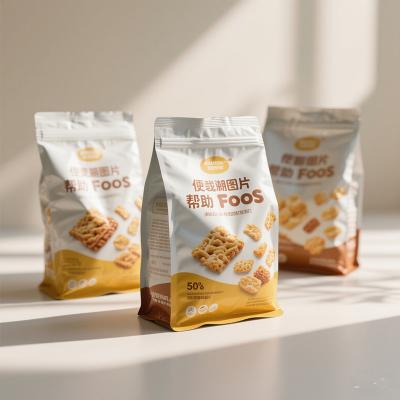 China FDA Certified BOPET Coffee Packaging 80-130µm Barrier Self-Standing Zipper Pouch for sale