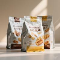 China FDA Certified BOPET Coffee Packaging 80-130µm Barrier Self-Standing Zipper Pouch for sale