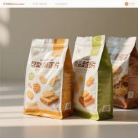 China FDA Certified BOPET Coffee Packaging 80-130µm Barrier Self-Standing Zipper Pouch for sale