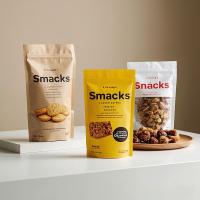 China Customizable Food Mylar Seal Pouches 50-150 Microns for Bulk Storage for sale