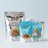 China Custom Child Barrier Mylar Pouches for Pet Food 50-150 Micron Stand Up Bags for sale