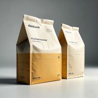 China Custom Printed Aluminum Foil Bags 80-150 Micron for Coffee Roasters with QR Traceability for sale