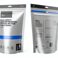 China Customizable High Capacity Stand Up Packaging Bags 500mL to 10L with Zipper and Degassing Valve for sale