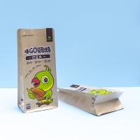 China Organic Parrot Food 8-Side Pouch Resealable BPA-Free Snacks 500g Bulk for Macaws Cockatoos for sale