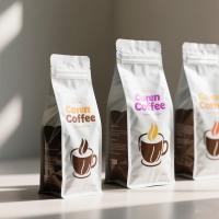 China ​Premium Coffee Packaging Mylar Bag Aroma Lock Valve & 99% UV Light Blocking for sale