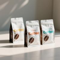 China ​Premium Coffee Packaging Mylar Bag Aroma Lock Valve & 99% UV Light Blocking for sale