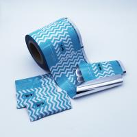 China Custom Printed Aluminum Foil Roll Film 10 Color Eco Ink Moisture Proof for Food Industrial Packaging for sale