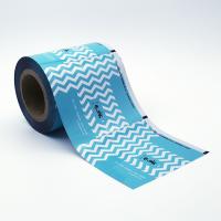 China Custom Printed Aluminum Foil Roll Film 10 Color Eco Ink Moisture Proof for Food Industrial Packaging for sale