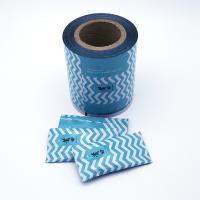China Custom Printed Aluminum Foil Roll Film 10 Color Eco Ink Moisture Proof for Food Industrial Packaging for sale