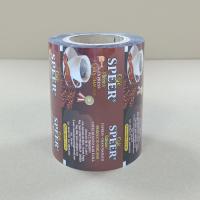 China Metalized Coffee Roll Film 7 Inch Width 2 MIL Thickness Custom Printed Compostable Food Grade Packaging for sale