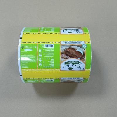 China High Barrier Salad Dressing Roll Film 60-100 μm Recyclable Custom Printed Food Packaging for sale
