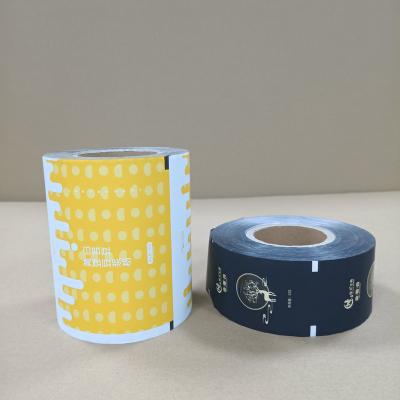 China Custom Printed Eco-Friendly Packaging Film 60-200 Micron for Coffee Pet Food Bags for sale