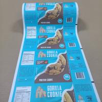 China Pre-Printed Biscuit Roll Film 8-Color Pantone 100-2800mm Custom Width BOPP/EVOH/PE for sale