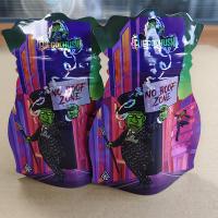 China Child Resistant Stand Up Pouches Contour Design Recyclable PE BOPET 50-120 Micron Custom Sizes for sale