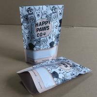 China Custom Printed Stand Up Coffee Bags with One Way Valve 500g Wholesale Airtight Packaging for sale