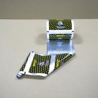 China Pre-Printed AL VMPET Composite Roll Stock 8-Color Pantone GS1 Barcode 80-250 Micron for sale
