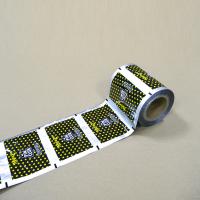 China Pre-Printed AL VMPET Composite Roll Stock 8-Color Pantone GS1 Barcode 80-250 Micron for sale