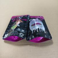 China Child Resistant Pouch with Transparent Window 40% Area 8 Color Printing for Medicine Packaging for sale
