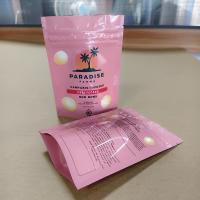 China Transparent Stand Up Pouches with Zipper Composite Material 80-150 Micron for Coffee Snacks Pet Food for sale