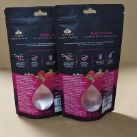 China Custom Eco-Friendly Stand-Up Pouches for Fruit Tea Packaging FDA EU Certified 100g 200g for sale