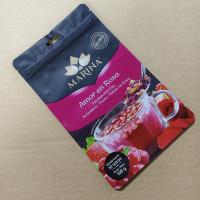 China Custom Eco-Friendly Stand-Up Pouches for Fruit Tea Packaging FDA EU Certified 100g 200g for sale