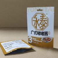 China Custom Sauce Packaging Bags 100ml Leak Proof Stand Up Pouches FDA BPA Free for sale