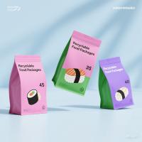 China Wholesale 8-Side Stand-Up Pouch with Zipper 120-190 Micron for Coffee Tea Food Packaging for sale