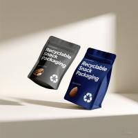 China Custom Printed 8-Side Flat Bottom Stand-Up Pouches With Degassing Valve for sale