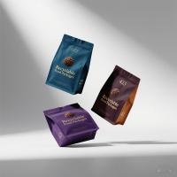 China Aluminum Foil 8-Side Stand Up Pouches 9 Micron Moisture Proof Snack Packaging with Resealable Zipper for sale
