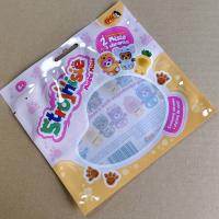 China Eco Friendly Kids Snack Bag 300ml Clear Window Biodegradable PLA PBAT Lightweight 25g Child Safe Zipper for sale