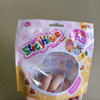 China Eco Friendly Kids Snack Bag 300ml Clear Window Biodegradable PLA PBAT Lightweight 25g Child Safe Zipper for sale